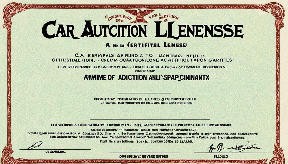 How To Get A License For Car Auction